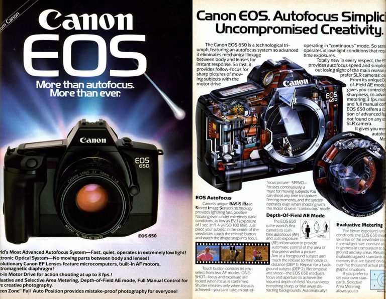 Canon EOS 650 Camera Review • scott locklear